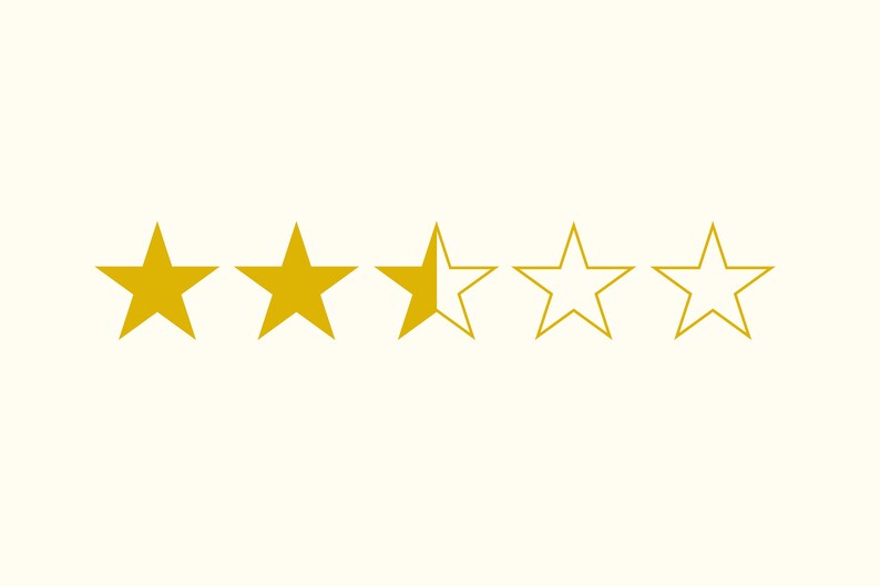 Stars Review Svg 5 Stars Svg Five Star Review Svg Rating | Etsy