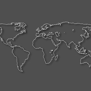 Global Map Svg, World Map Eps, World Map Vector Designs, Globe United ...