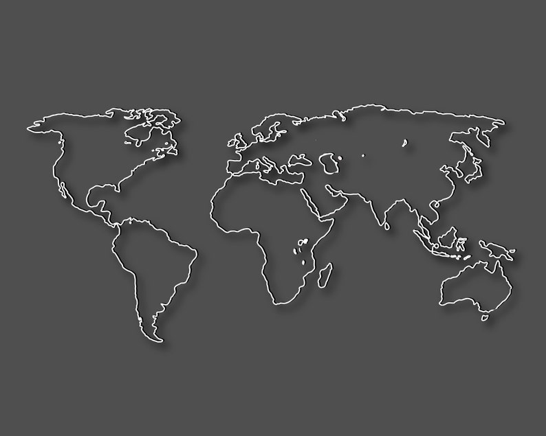 Global Map Svg, World Map Eps, World Map Vector Designs, Globe United ...