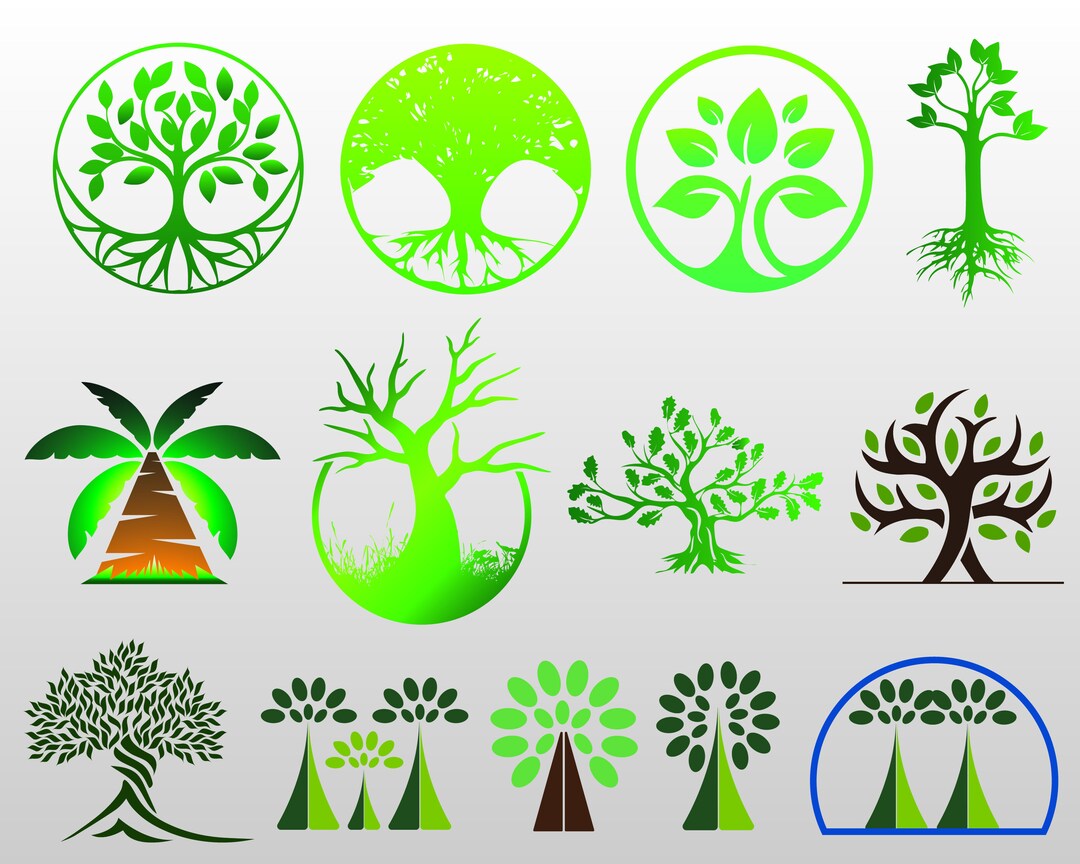 Tree Vector Design, Tree Logo, Tree Clipart, Tree Creative Design Svg ...