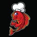 Fish Food Svg, Fish Logo, Fish Chef Clipart, Fish Creative Design Png ...