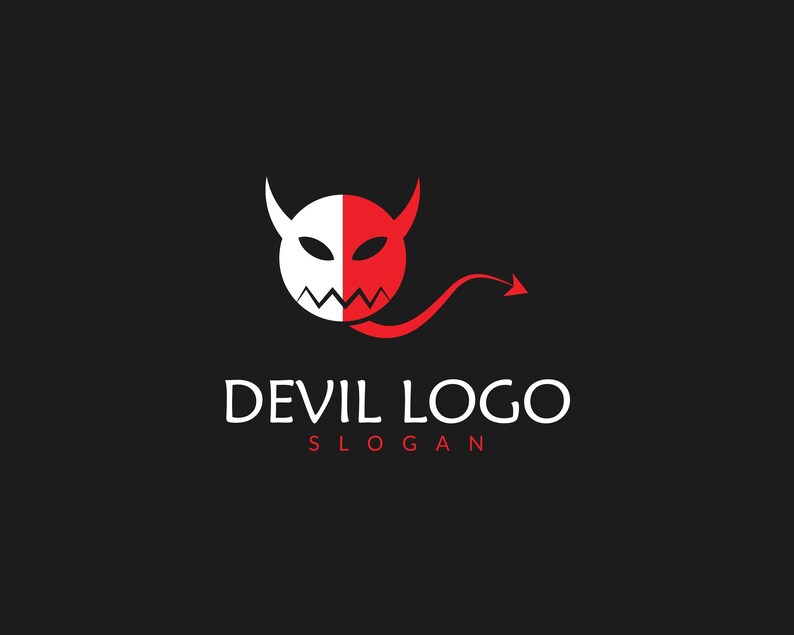 Devil Svg, Black Flame Devil Png, Demon Icon Design, Devil Logo ...
