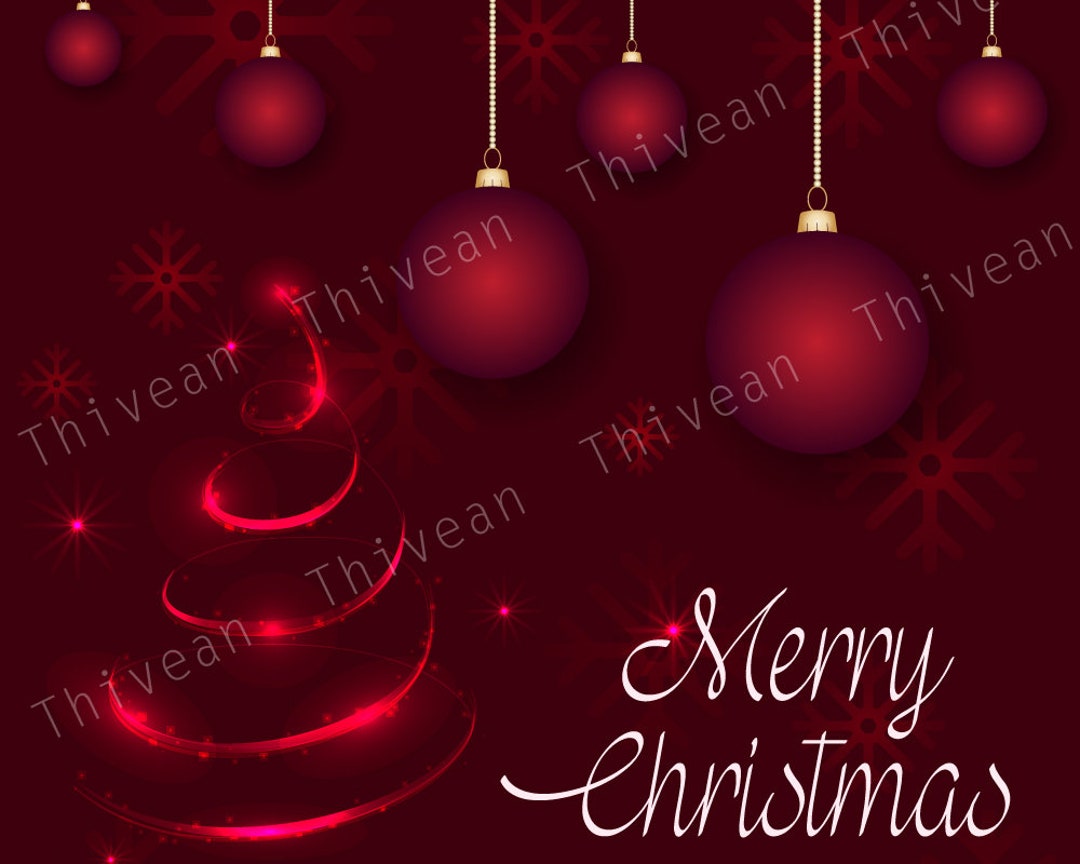 Christmas Card Background Design Christmas Winter Quotes FB - Etsy