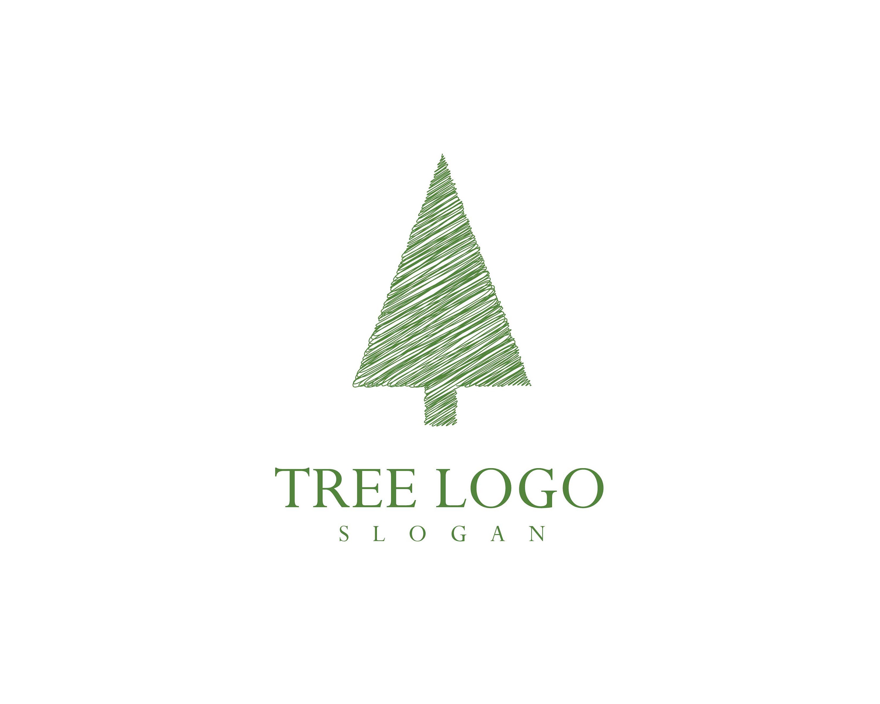 Tree Logo Templates, Nature Logo, Plants Logo Icon Illustrations, Tree ...