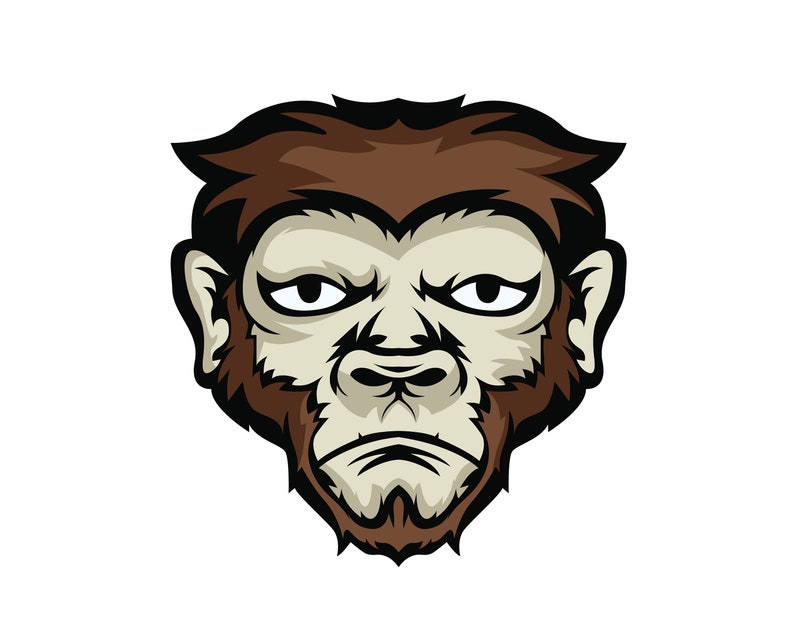 Monkey Logo, Monkey Png, Monkey Cartoon Illustration, Monkey Clipart ...
