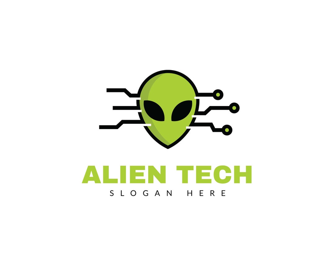 Alien Svg, Alien Tech Logo Design for Brand-36914118, Tech Logo ...