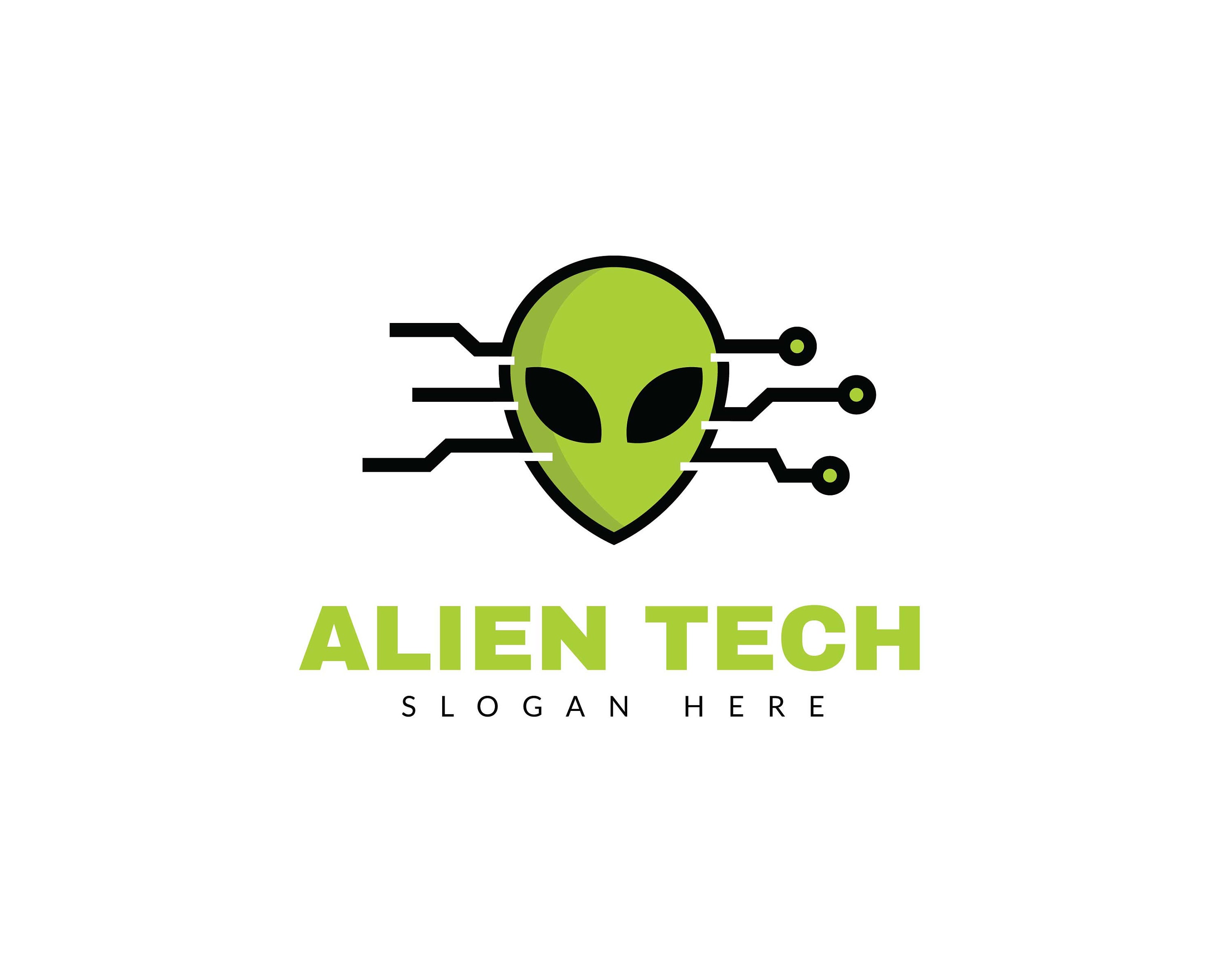 Alien Svg, Alien Tech Logo Design for Brand-36914118, Tech Logo ...