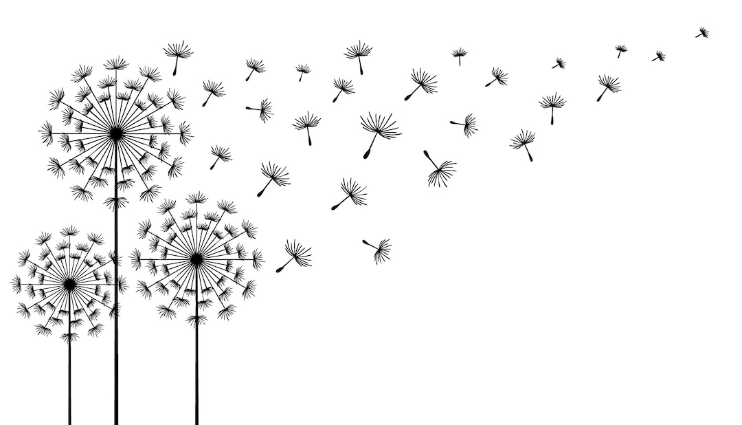 Löwenzahn SVG, Pusteblume svg, Pusteblume svg, Pusteblume svg ...