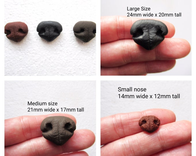 Polymer Clay Handmade Nose for Animals Toy Nose Animal Nose With ...