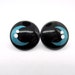 30mm Plastic Oval Safety Eyes 1 Pair Puppet Eyes Plastic Eyes Round ...
