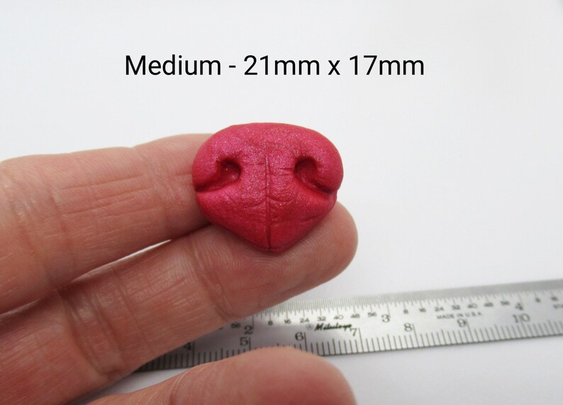 Polymer Clay Handmade Nose for Animals - Toy Nose - Animal Nose With ...