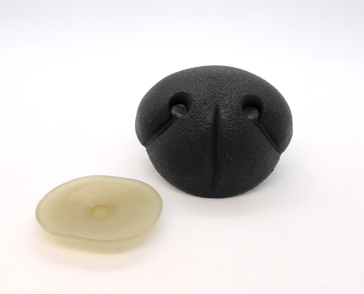 50mm Black Bear Extra Large Nose - 1 Piece - Amigurumi Plastic Safety ...