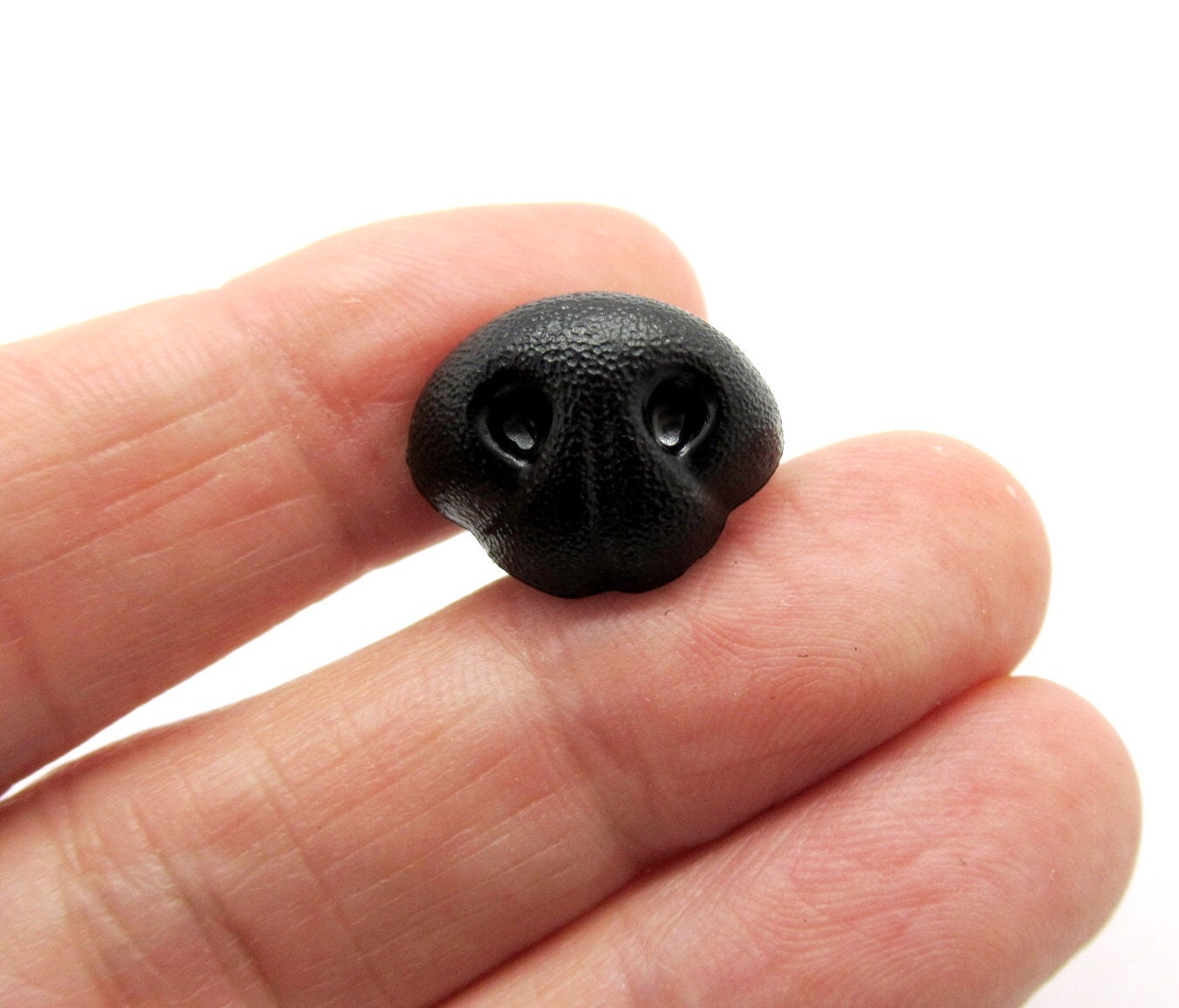 18mm Black Bear Animal Nose - 6 Pieces - Amigurumi Plastic Safety Nose ...