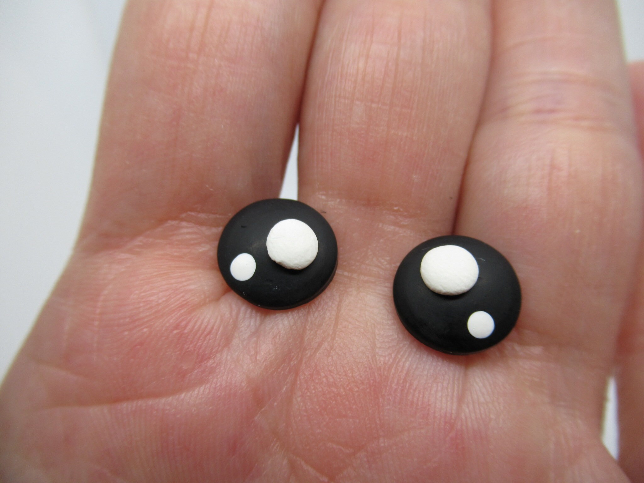 Anime Eyes Polymer Clay Handmade Toy Eyes With Posts Set | Etsy