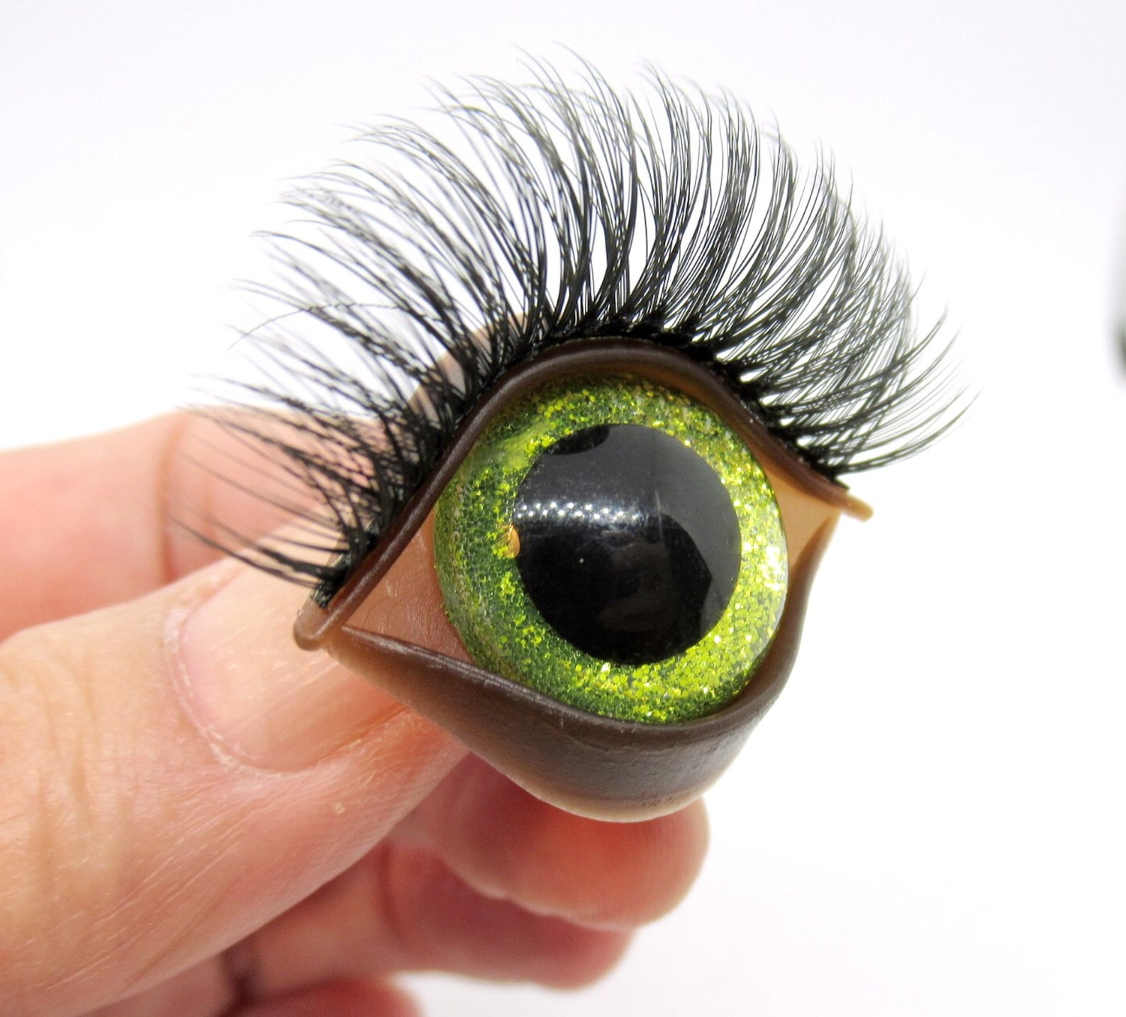 Plastic Eyelids for Safety Eyes With Eyelashes 1 Pair 18mm - Etsy