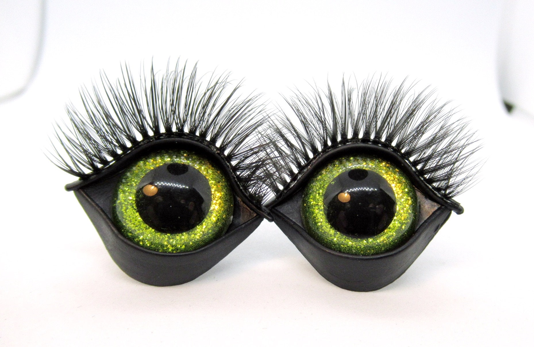 Plastic Eyelids for Safety Eyes With Eyelashes 1 Pair 18mm | Etsy