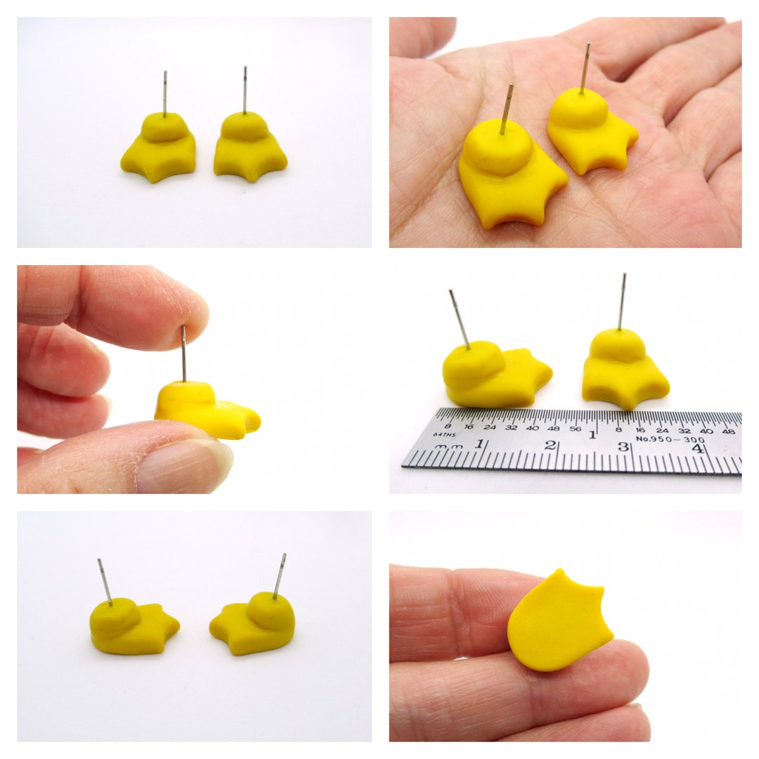 Polymer Clay Handmade Geese or Duck or Chicken Feet for Needle Felting ...