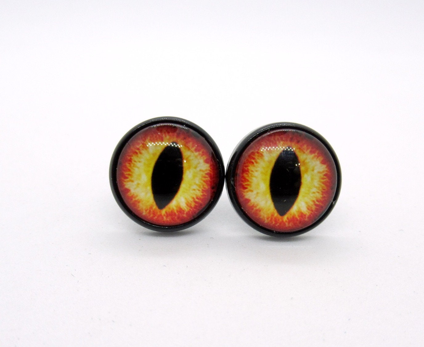 16mm Orange and Red Reptile Safety Eyes 1 Pair Serpent - Etsy