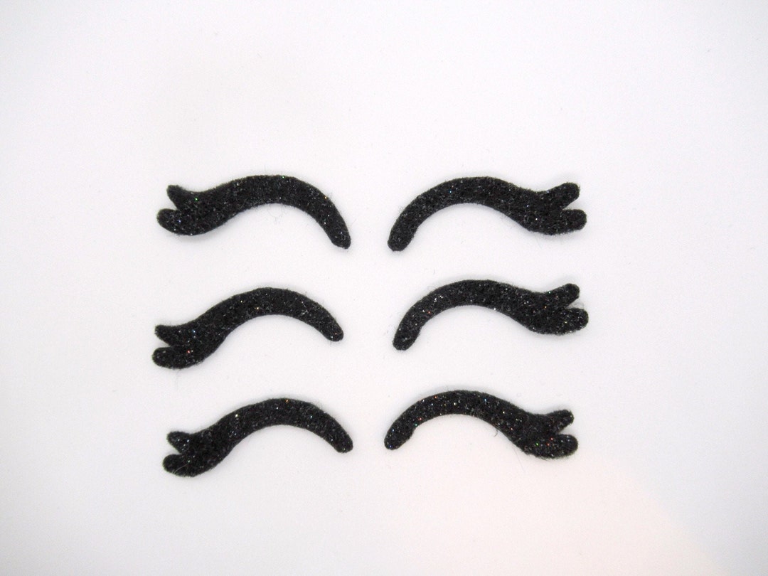 Cils à licorne Glitter Felt 1 & 1/2 Approvisionnement Amigurumi métier ...