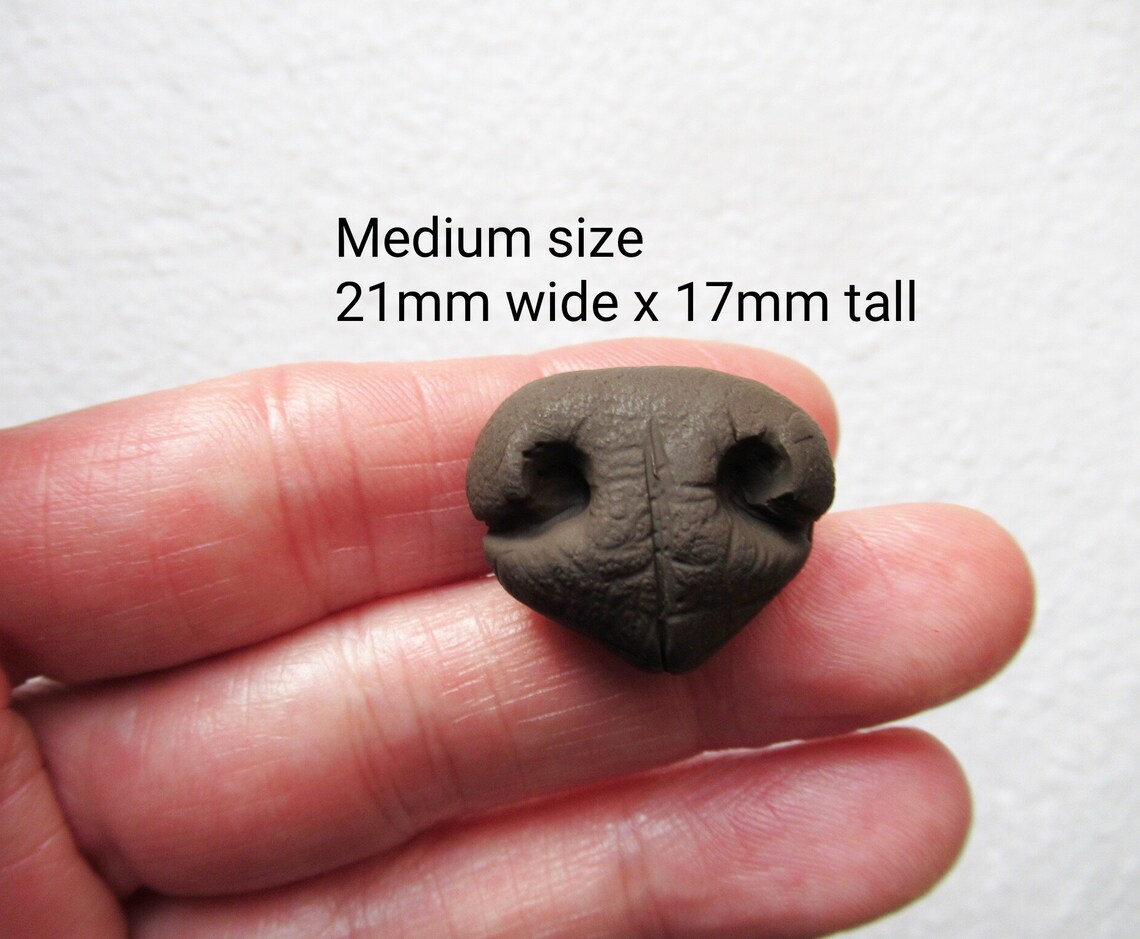 Polymer Clay Handmade Nose for Animals - Toy Nose - Animal Nose With ...