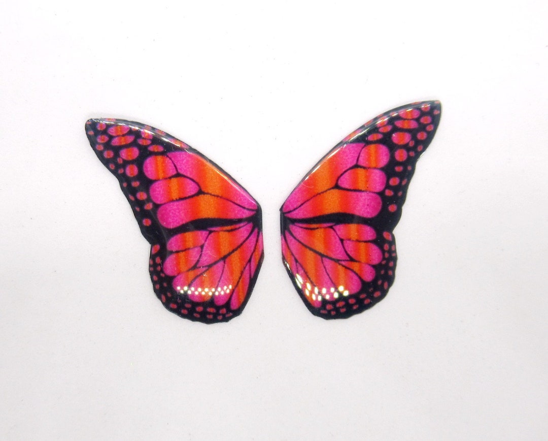 Fairy Wings - Miniature Butterfly Wings - Resin Wings - Colourful ...