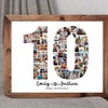 7th Birthday Photo Collage Template, Number 7 Collage, 7th Collage, 7th ...