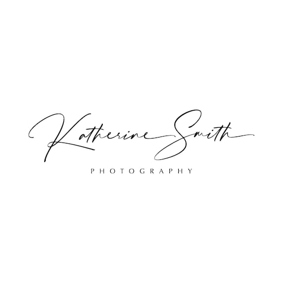 Premade Signature Logo Script Logo Signature Photography | Etsy
