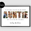Auntie Photo Collage, Auntie Prints, Personalized Auntie Photo Prints ...