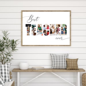 Teacher Photo Frame, Personalized Teacher Photo Frame, Teacher Photo ...