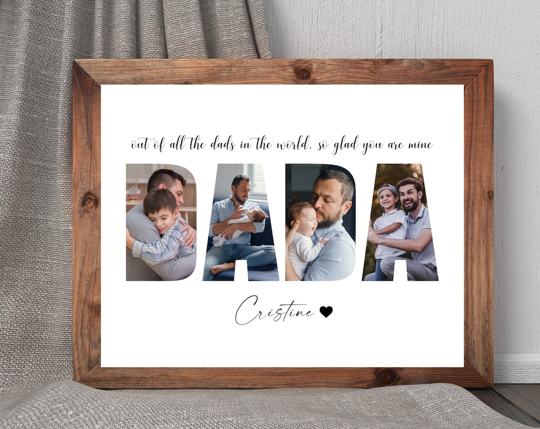 Dada Photo Collage, DIY Canva Template, Dada Collage, Personalized Dada ...
