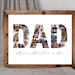 Dad Photo Collage, DIY Canva Template, Dad Photo Collage, Personalized ...