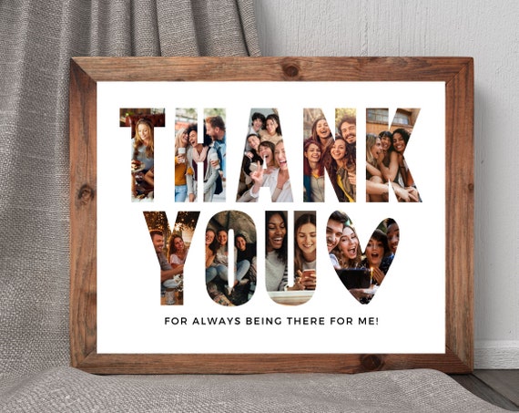 Thank You Gift Frame Best Man Gifts, Groomsman Gift Thank You Gift
