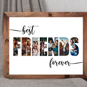 Friends Photo Collage, Friends Prints, Friends Collage, Canva Template ...