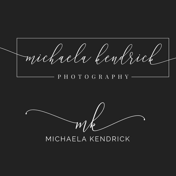 Calligraphy Initials - Etsy