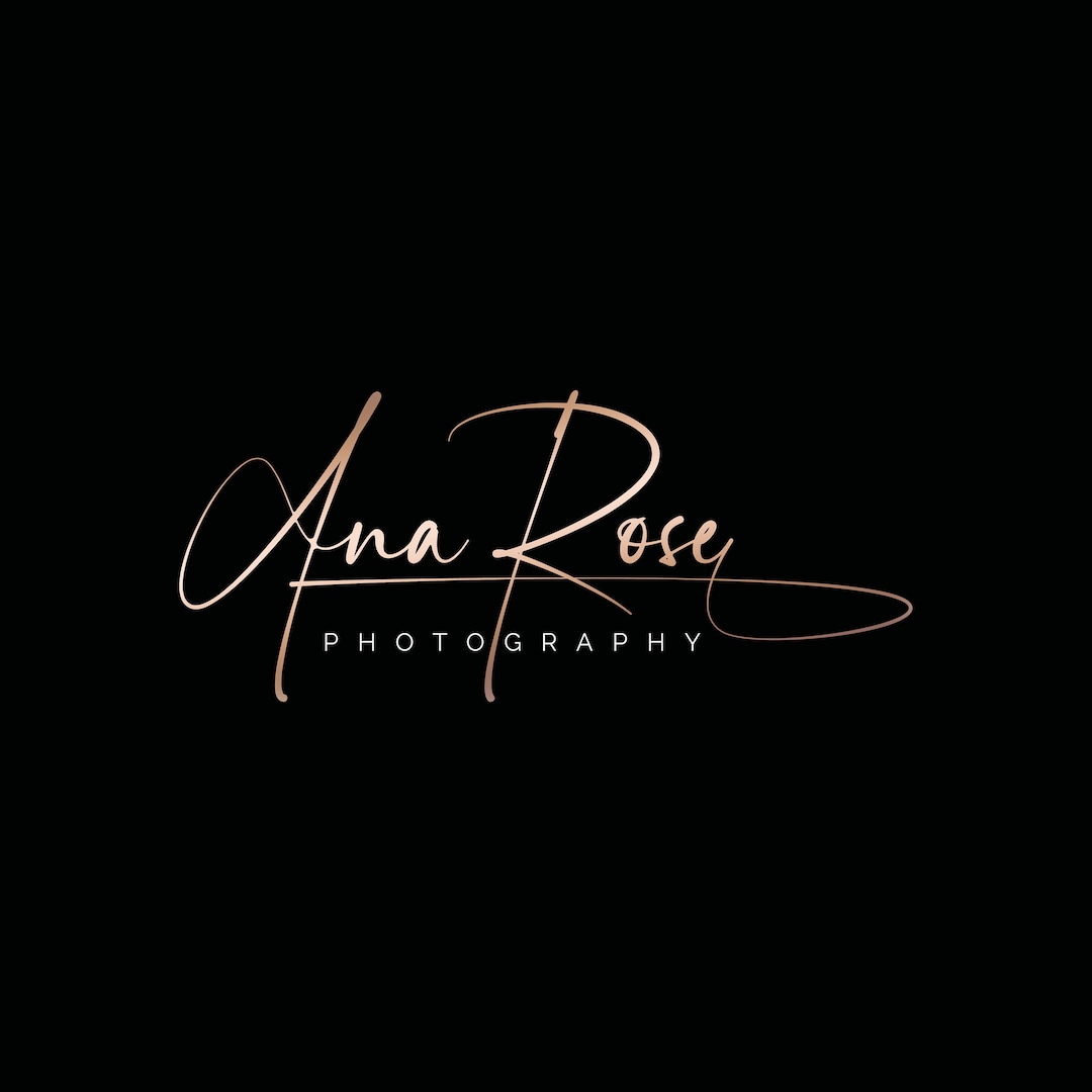 Premade Script Font Logo, Initials Signature Design (digital Download ...