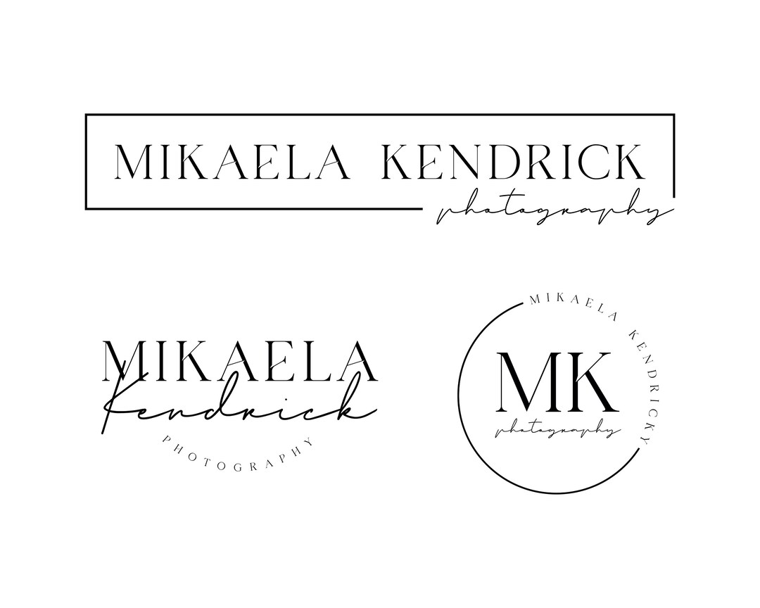 Signature Logo - Premade Signature Logo, Signature Photography Logo ...