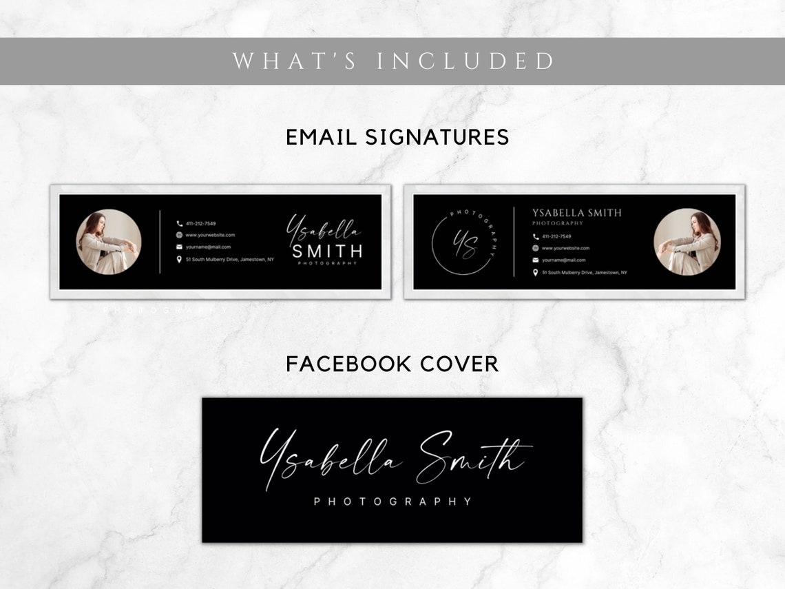 DIY Signature Logo Design Branding Kit, Branding Kit Logo, DIY Logo Set ...
