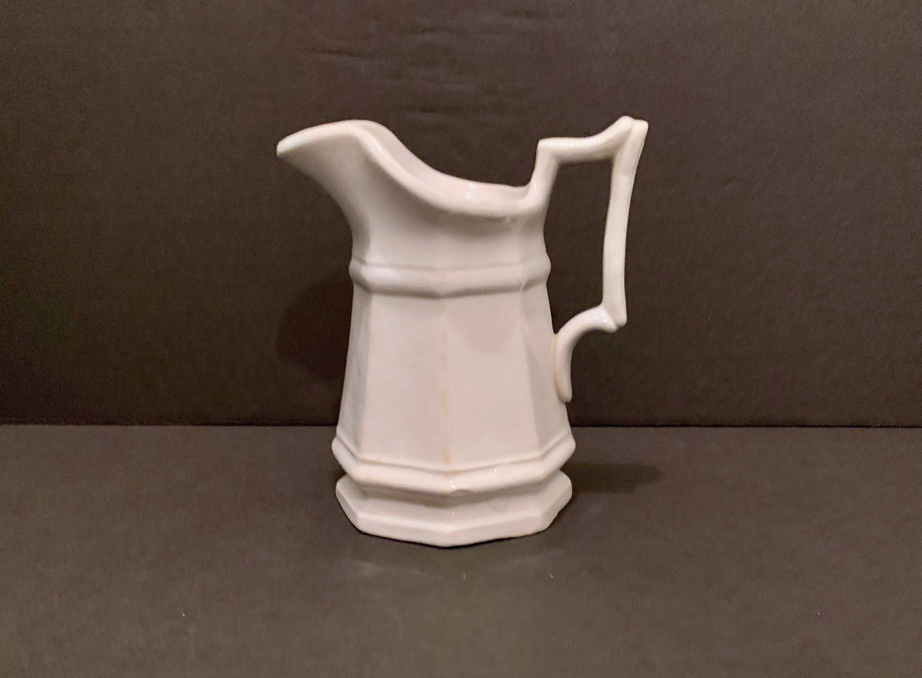 Ironstone Gothic Creamer - Etsy