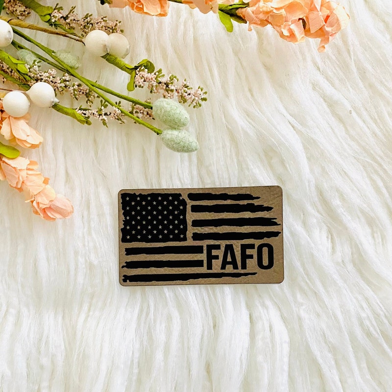 Fafo Hat Patch Iron On - Etsy