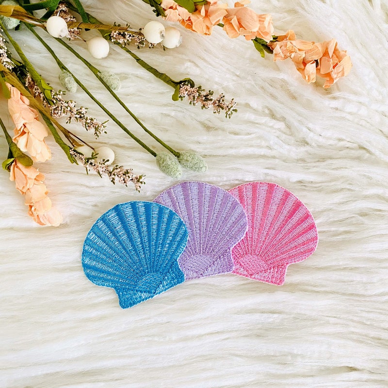 Seashell Patches - Etsy