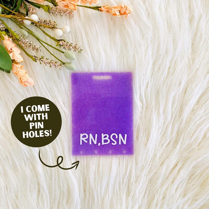 Medical Badge Holder for Pins - Etsy