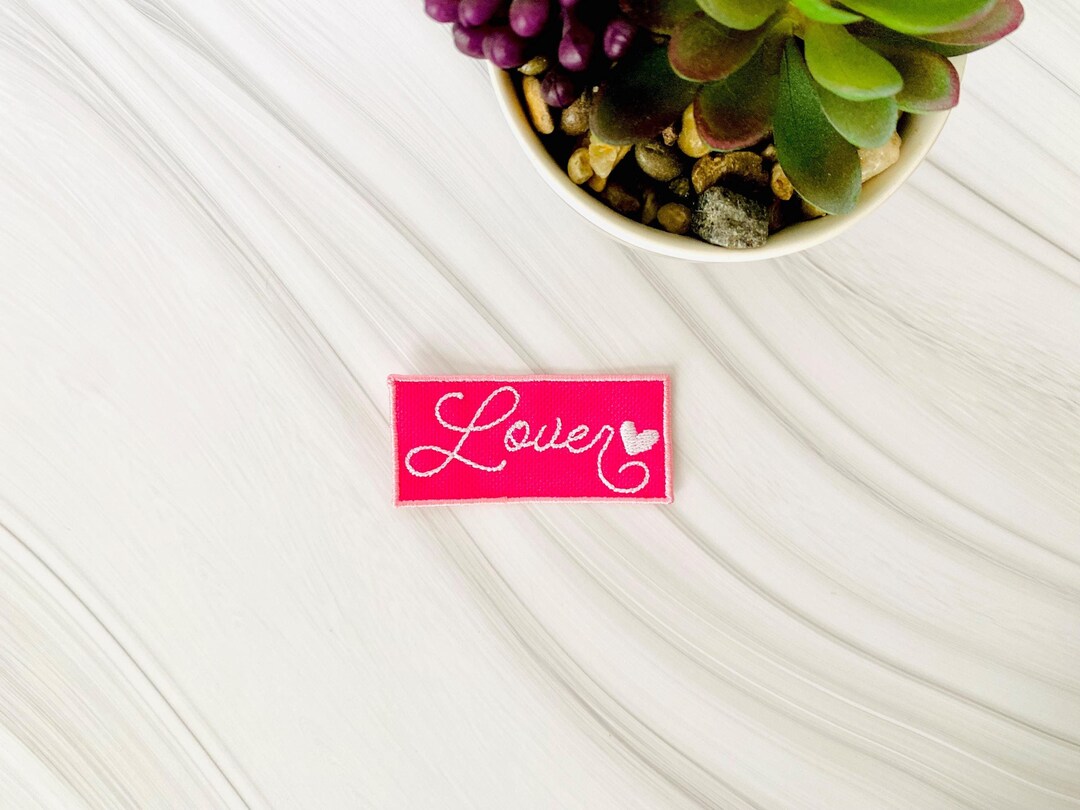 Valentine Embroidered Patch, Love Patches, Valentine Hat Patches ...