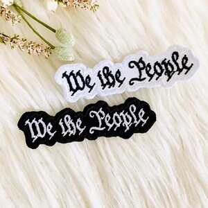 We the People Patch, Trucker Hat Patches, Patches for Hats, Patriotic ...