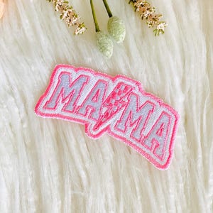 Mama Iron on Patch, Trucker Hat Patches, Patch for Hats, Mama Patch for ...