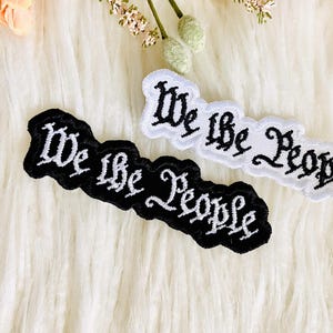 We the People Patch, Trucker Hat Patches, Patches for Hats, Patriotic ...
