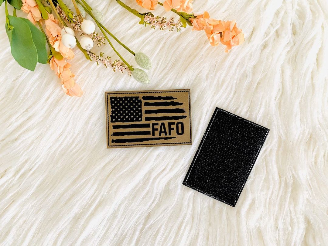 Hook and Loop Patch, Leather Patches for Hats, Men's Hat Patch, FAFO Hat, Gag Gift for Adult - Etsy