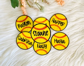 Softball Love Iron on Patch - Etsy