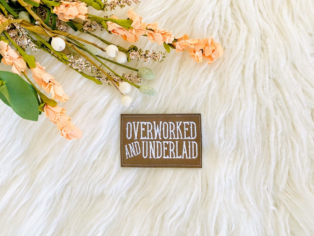 Embroidered Leather Patches, Leather Patches for Hats, Overworked and ...