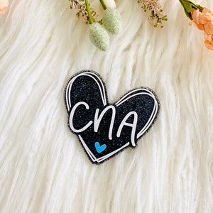 Cna Badge Clip, Nurse Name Tag, Cna Gifts Ideas, Rad Tech Badge Reel - Etsy