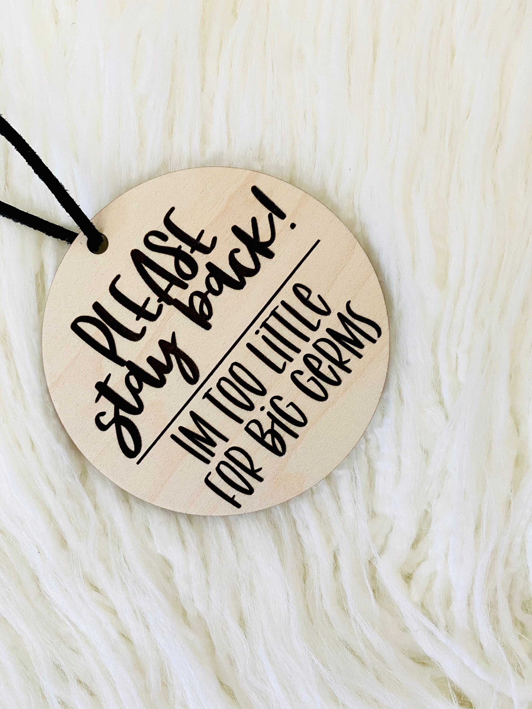 Don't Touch Baby Sign Baby Germs Sign No Touching Baby - Etsy